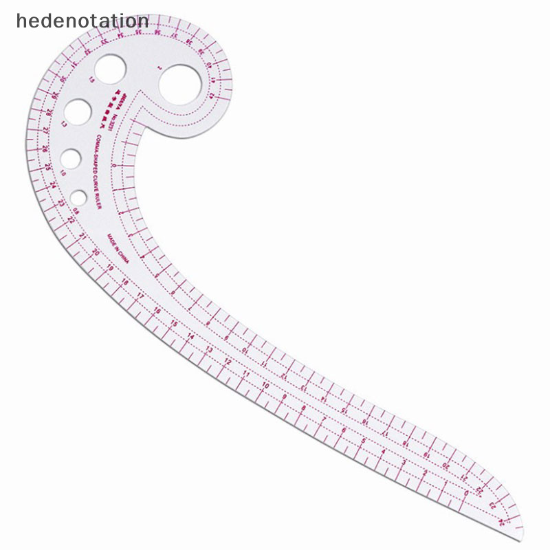 [hedenotation] Multi-function Plastic French Curve Sewing Ruler Easy ...