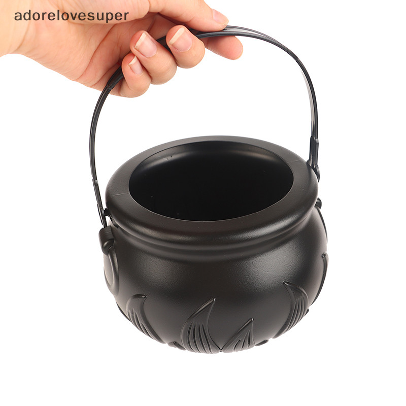 AD1PH Plastic Halloween Decoration Mist Fog Skull Jar Party Prop Witch ...