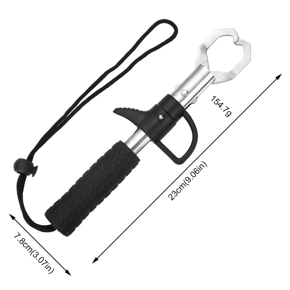 [Sunfayss.ph] 23CM Stainless Steel Fishing Gripper Fish Controller Fish ...