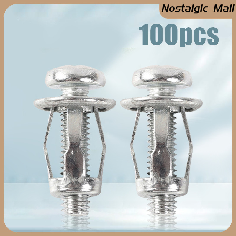 100pcs Petal Rivet Jack Nuts M4 M6 Petal Rivet Lock Nuts With Screw For ...