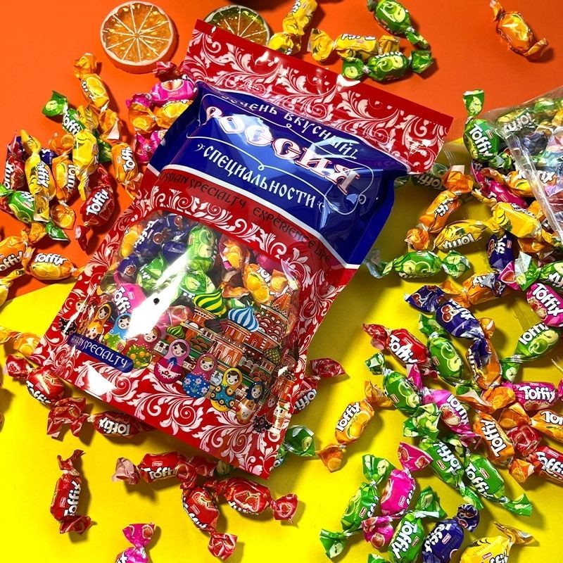 Russian Flavored Milk Candy Apple Flavored Banana Flavored Gummy Candy ...