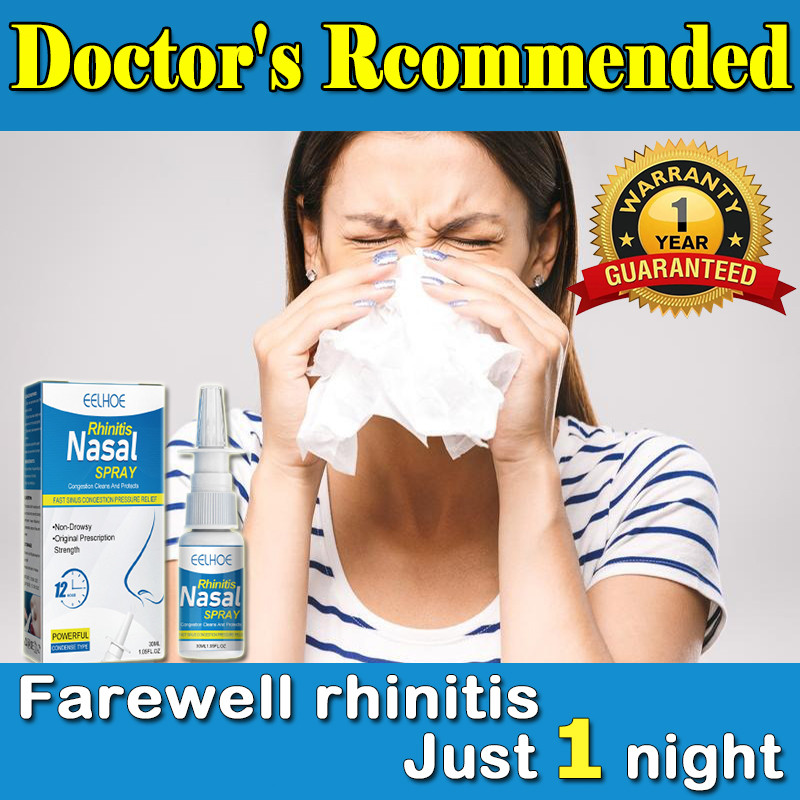 30ML Sinusitis Spray Chinese Herbal Nasal Spray Chronic Allergic ...