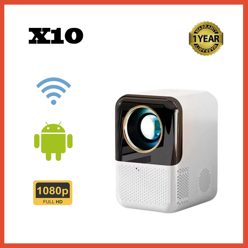 X10 Mini Projector for Phone FULL HD 1080P Android WIFI Bluetooth LCD ...