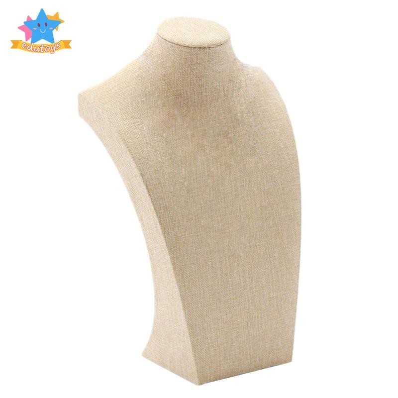 Pretty Simple Elegant Necklace Pendant Display Bust Stand Mannequin, 24 ...