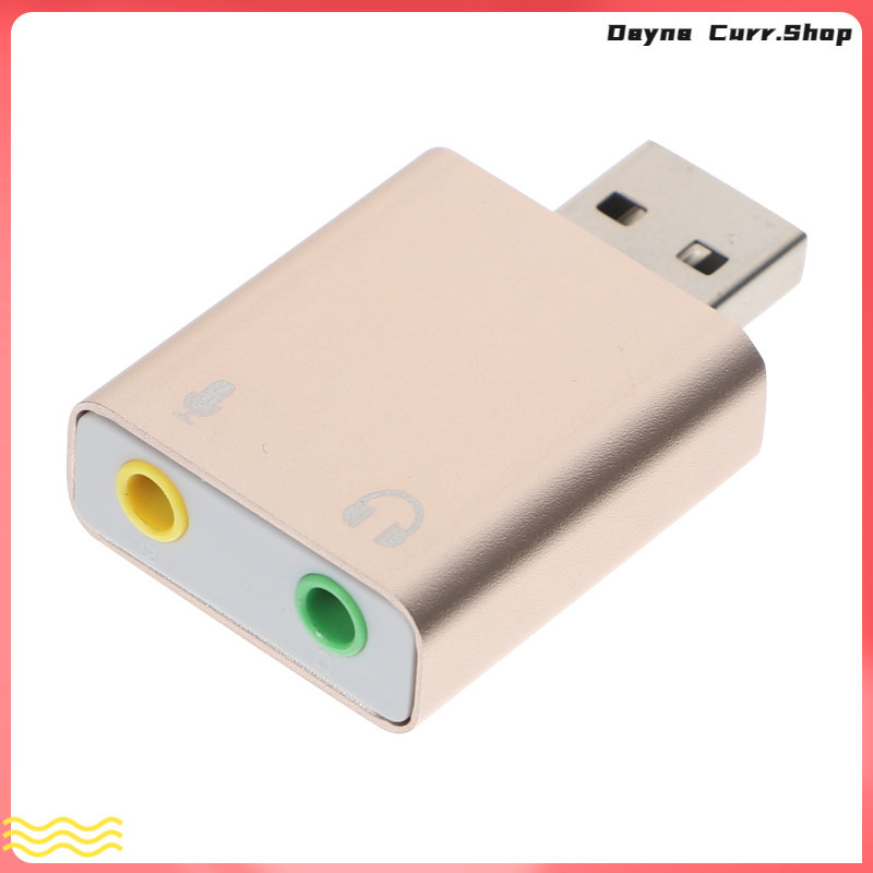 Sound Card with Microphone Jack USB External Effects Board Audio ...