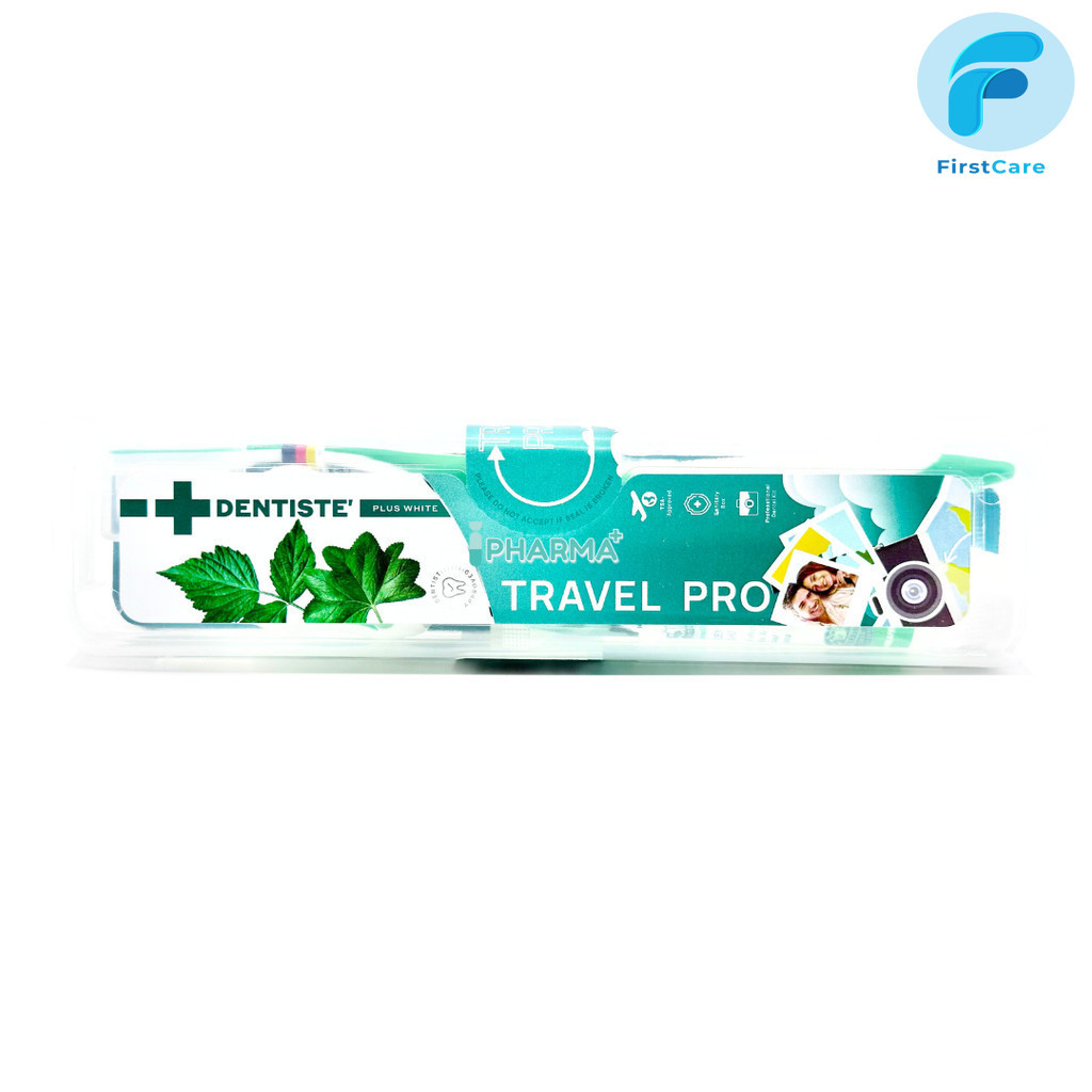 Dentiste Travel Pro (Toothbrush Toothpaste Floss Mouthwash Toothpick ...