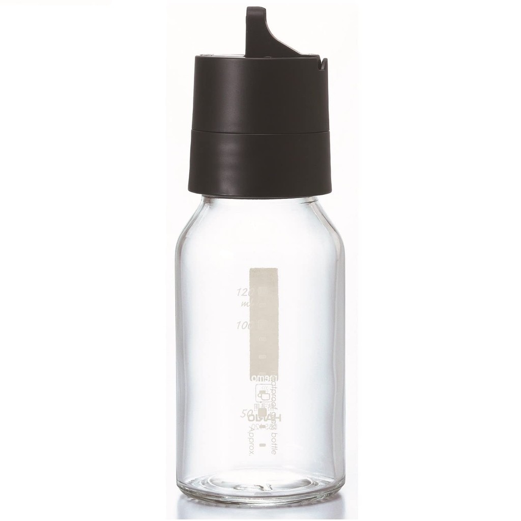 HARIO One Touch Dressing Bottle 120ml Black ODB-120-B | Shopee Philippines