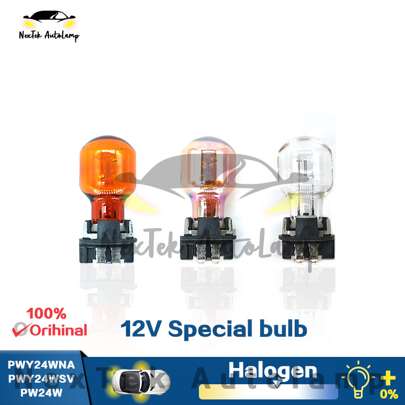 PWY24WSV PWY24WNA PW24W 12V 24W Special Halogen Original Light Bulb Car ...