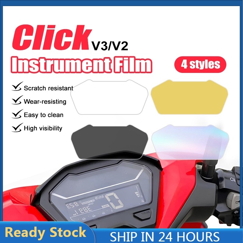 Honda Click V3 Click V2 Speedometer Gauge Screen Protector Anti-Scratch ...