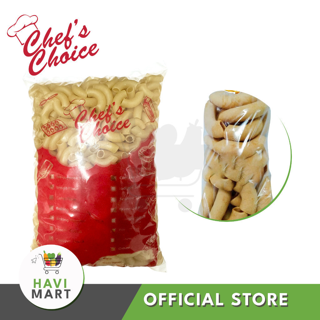 PH HAVI MART MACARONI PASTA Elbow Giant Chicharon Chef's Choice) 450g ...