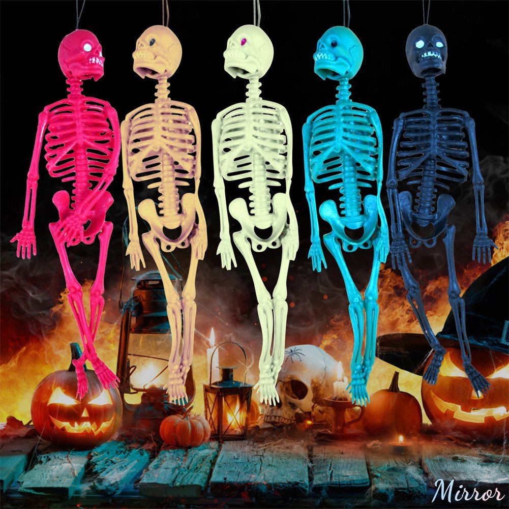 20cm Tricky Frightening Human Skeleton Human Body Bones Model Mini ...