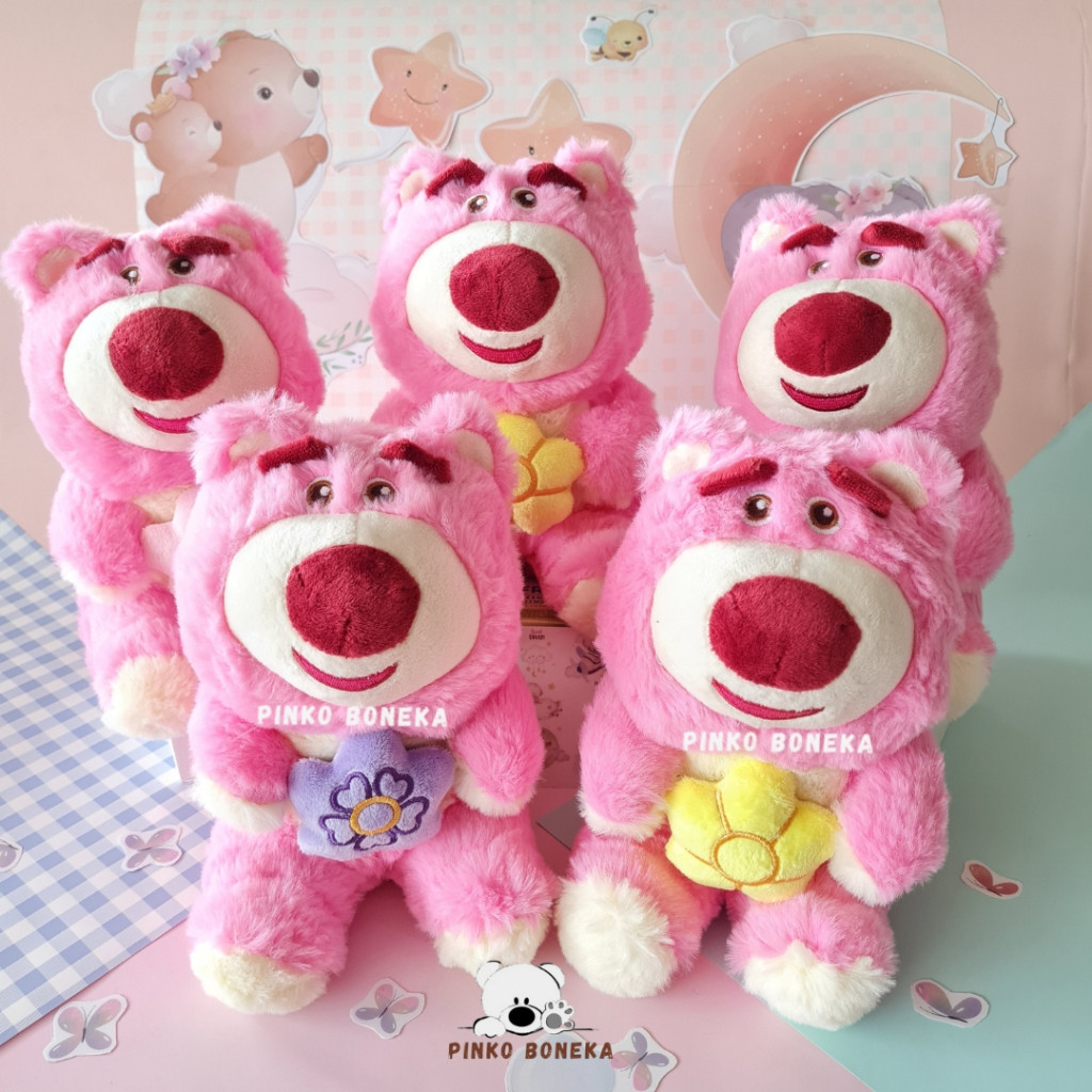 Teddy Bear Lotso Plush Toy Cute Doll | Shopee Philippines