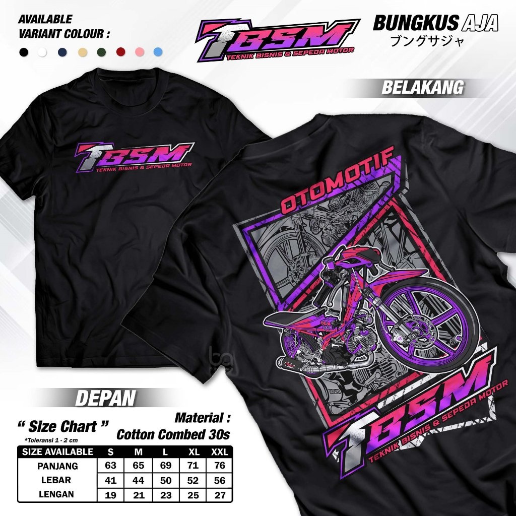 Miraofc TBSM Department T-Shirt Business Engineering Motorcycle School ...