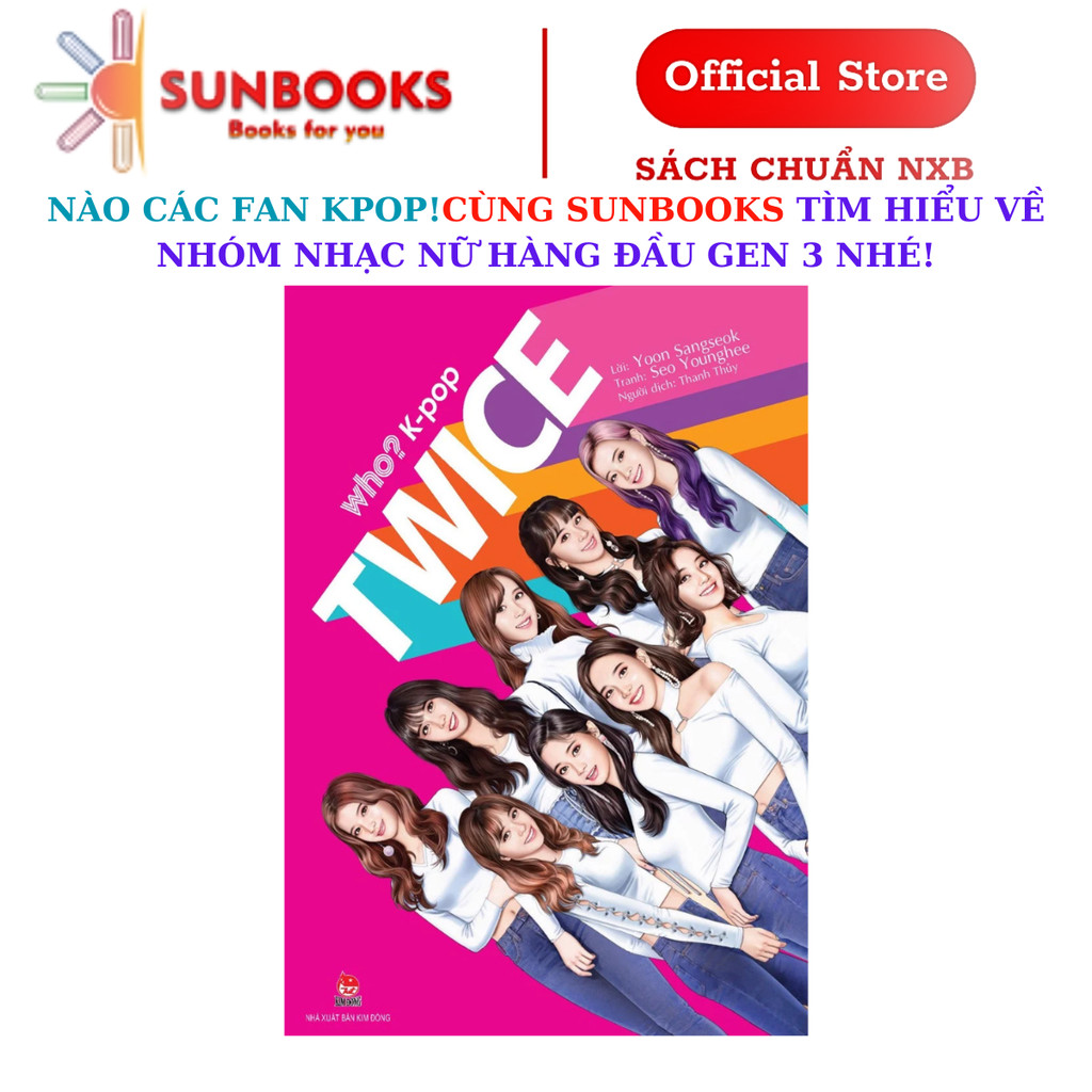 Book - Who? K-pop Twice - Kim Dong Publishing House | Shopee Philippines