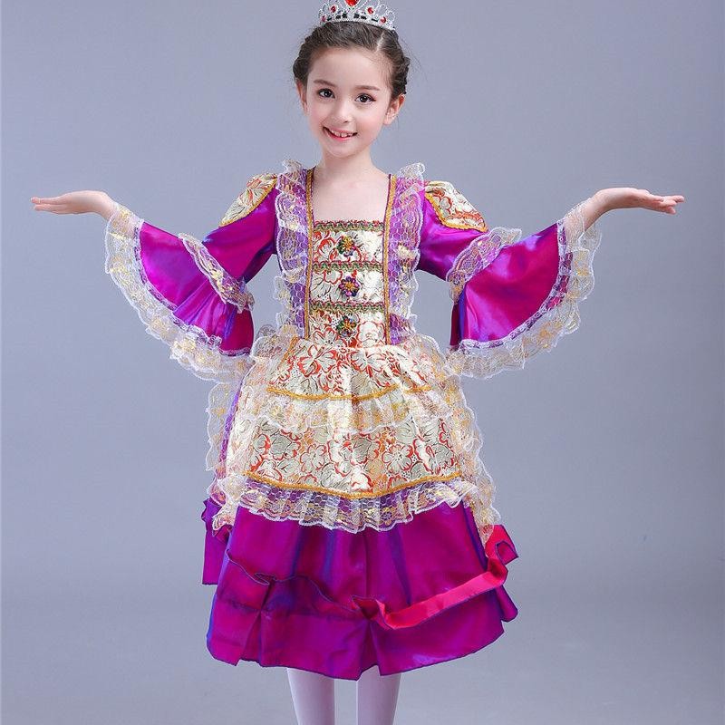 Performance Costume Children Russia France European Style Men Women ...