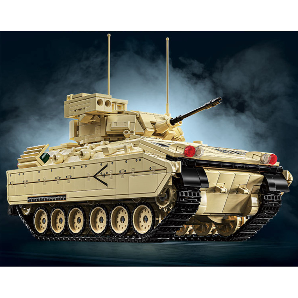 MYBRICKSTORE 1862PCS MOC Large M2 Bradley Infantry Fighting Vehicle IFV ...