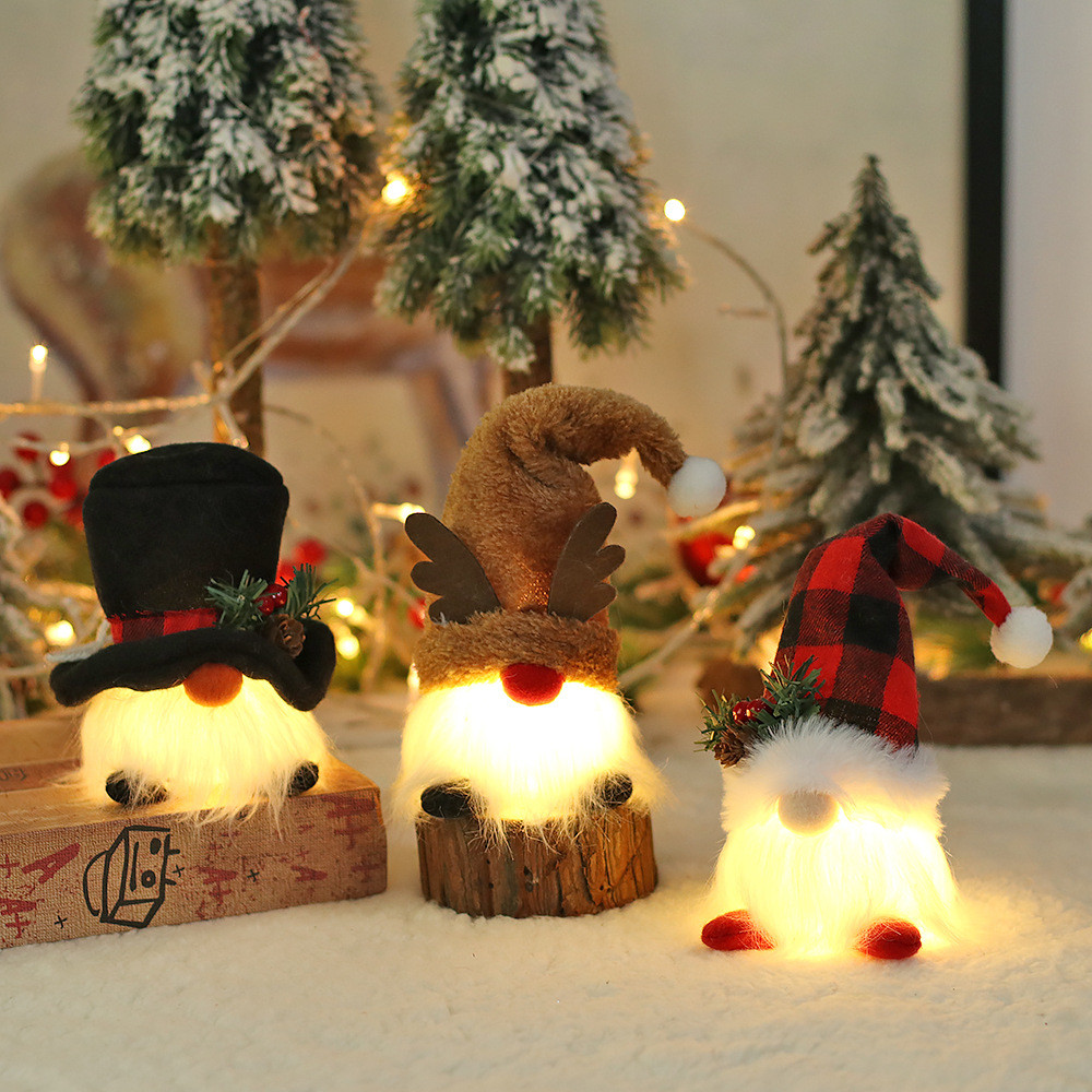 HW 2024 Illuminated Old Man Forester Doll Rudolph Pygmy Doll Christmas ...