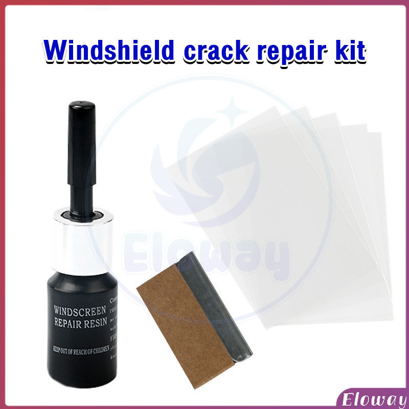 ELY Windshield crack repair kit glass repair kit glass crack repair liquid | Shopee Philippines