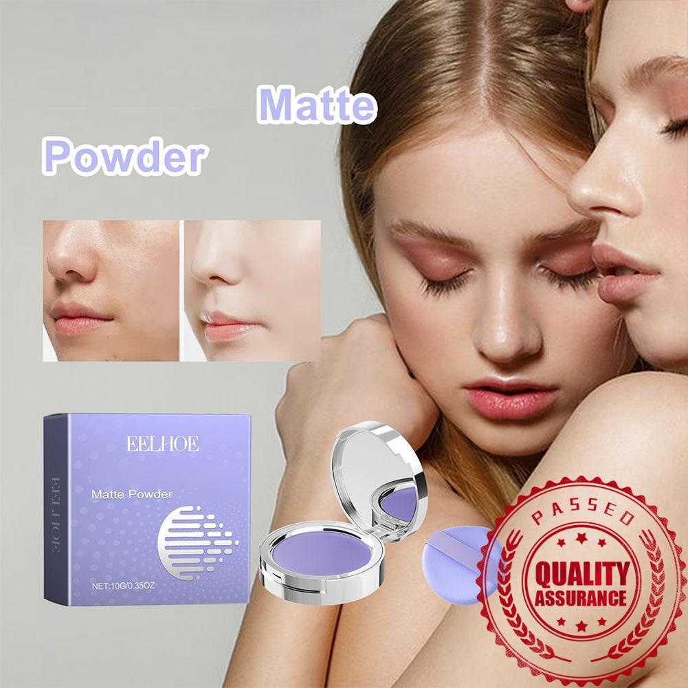 Lavender Matte Powder Long Lasting Oil Control Makeup Setting Powder ...