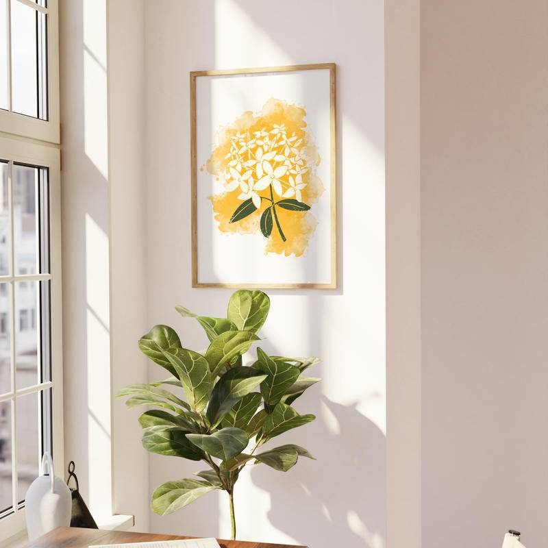 Philippine Native Flower, Santan, Pinoy Art, Philippines Art, Filipino ...