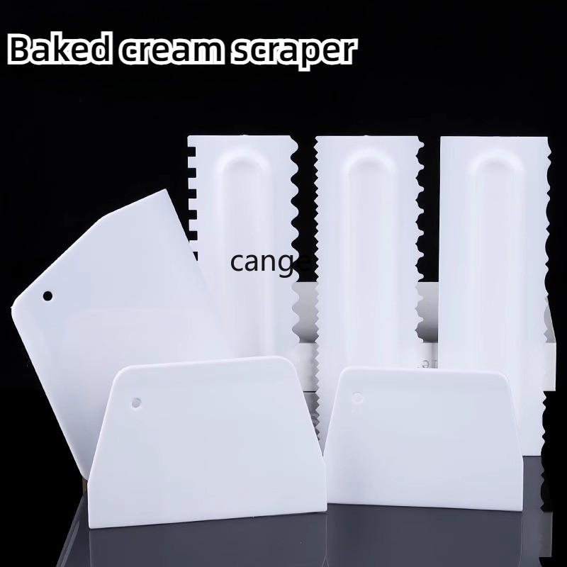 Flatten Artifact Cake Scraper Gear Smooth Edges Kitchen Plastic Cake ...