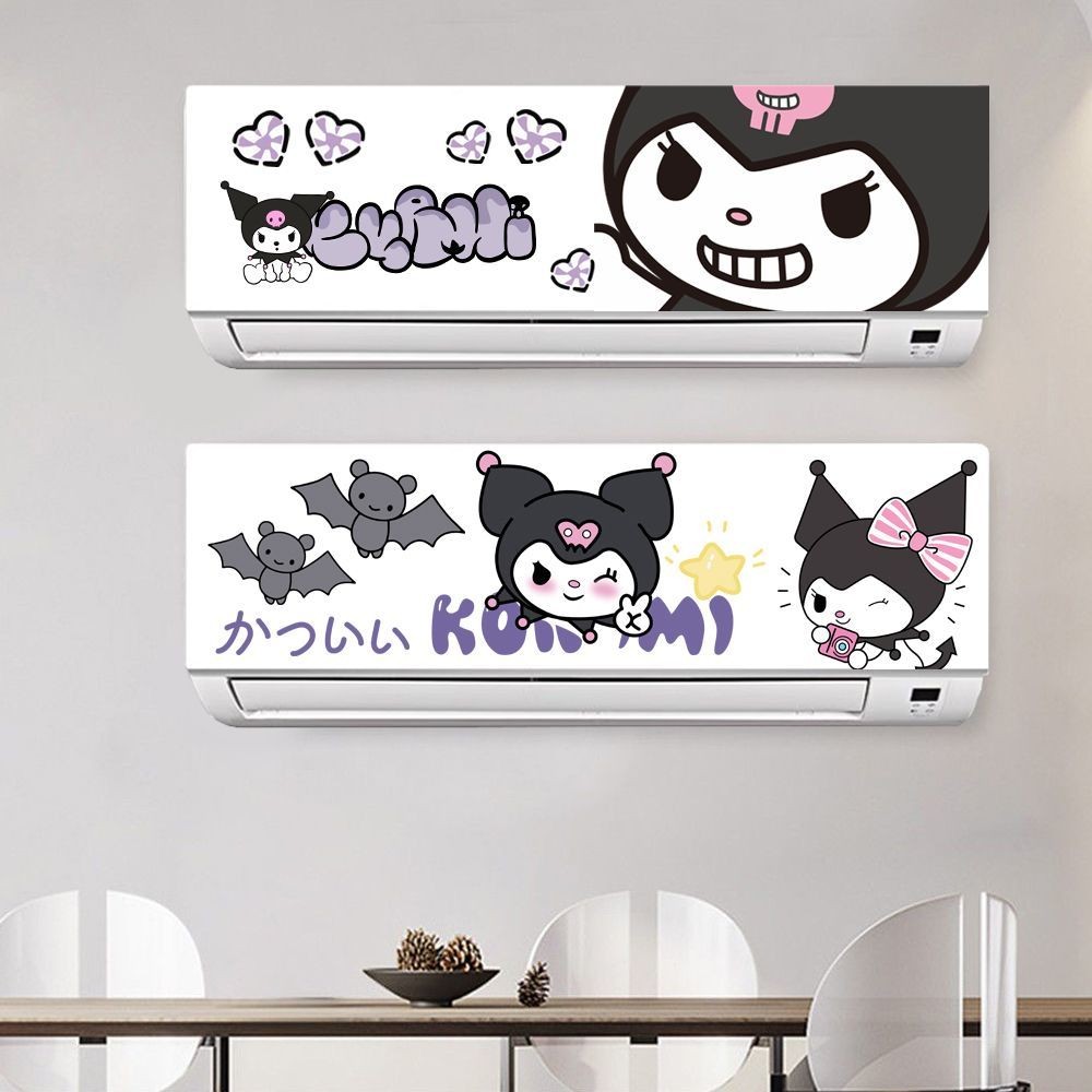Kuromi Hanging Air Conditioning Stickers Decoration Small Room Bedroom ...