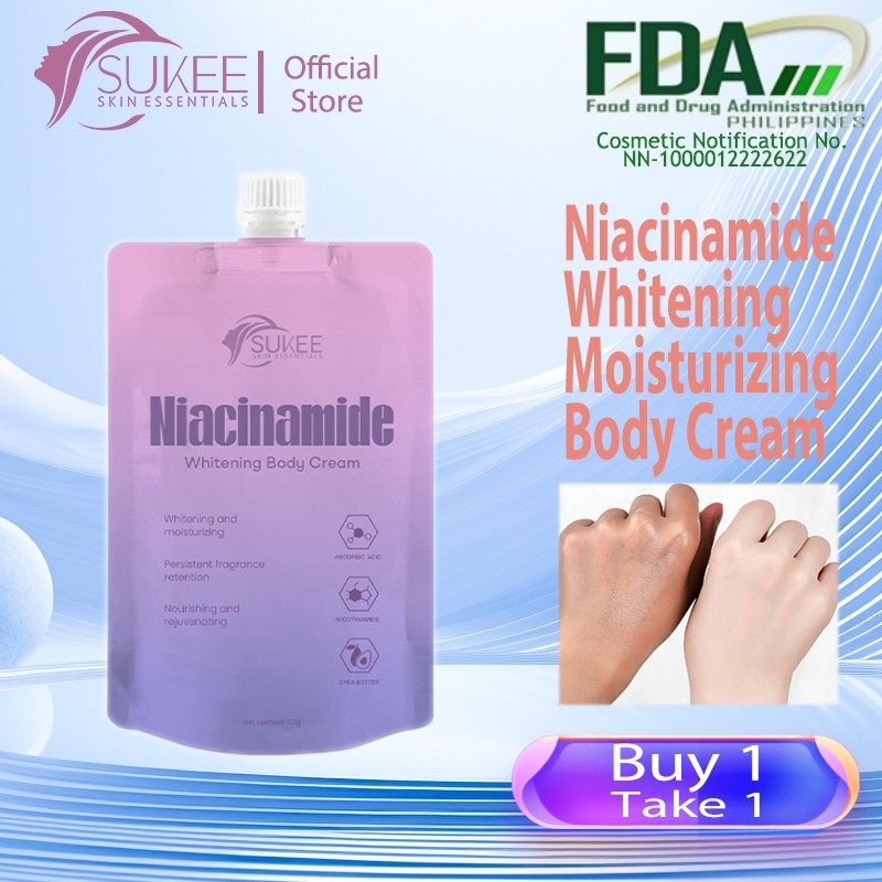 SUKEE Niacinamide Whitening Body Lotion Cream Remove Melanin ...