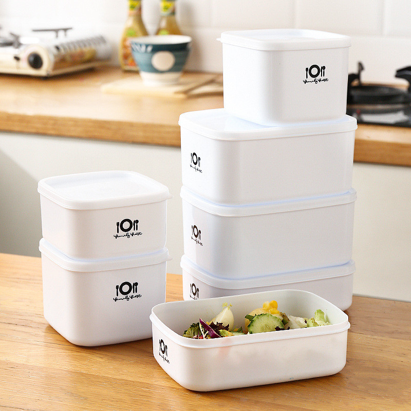 Japanese-Style Crisper Plastic Refrigerator Storage Box Kitchen Dried ...