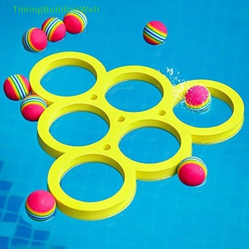 TBPH Pool Games Set With 10/12 Balls Pool Floating Throwing Games ...