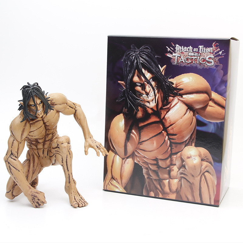 Attack on Titan Figure Kneeling Posture Standing Posture Muscle Allen ...