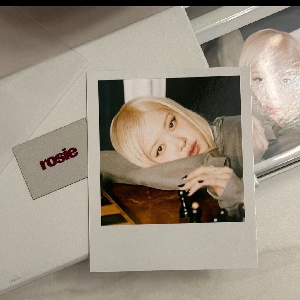 BLACKPINK Zhongshan Flash Polaroid rose Zhongshan Limited Wide Polaroid | Shopee Philippines