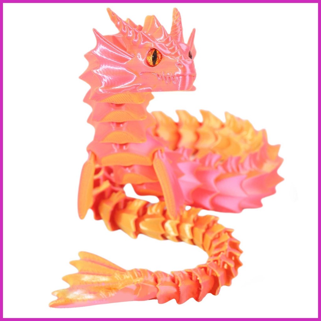 Articulated Dragon Fidget Toys Flexible Joints Fidget Toys Movable ...