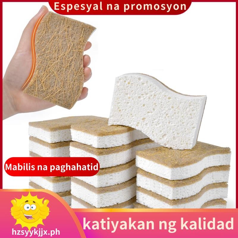 Eco-Friendly Natural Sponges for Dishes 15 Pack - Biodegradable Kitchen ...