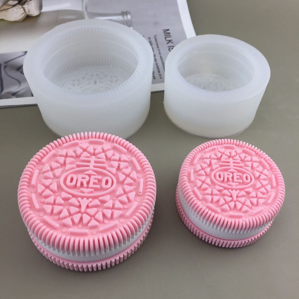 Oreo Biscuit Pinch Music Silicone Mold DIY Handmade Fondant Mousse Cake ...
