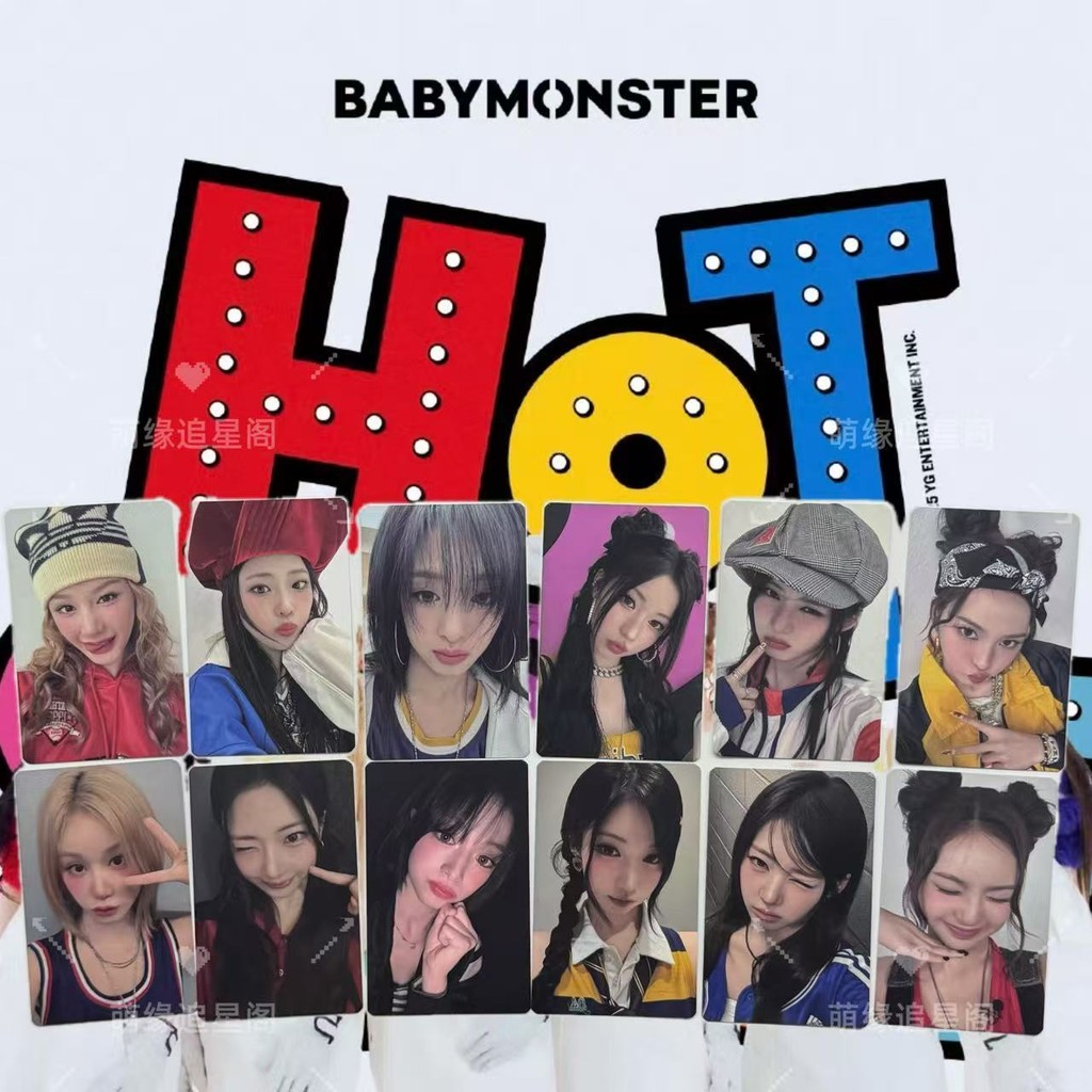 BABYMONSTER HOT SAUCE ma Lucky Card Zheng Yaxian Genuine Photo Card ...