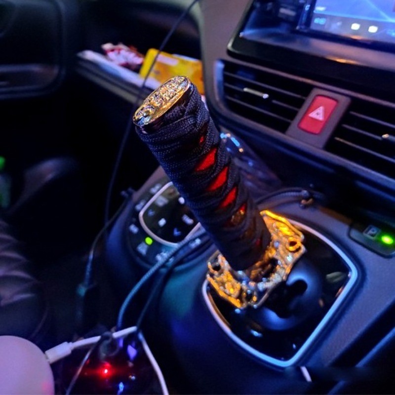 Universal 150MM/200MM JDM Katana Samurai Sword Shift Knob Shifter with ...