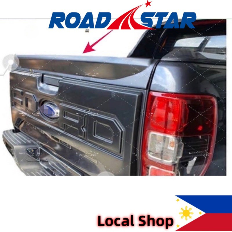For Ford Ranger 2012-2020 Rear Bonet Bonnet Spoiler Tailgate Spoiler ...