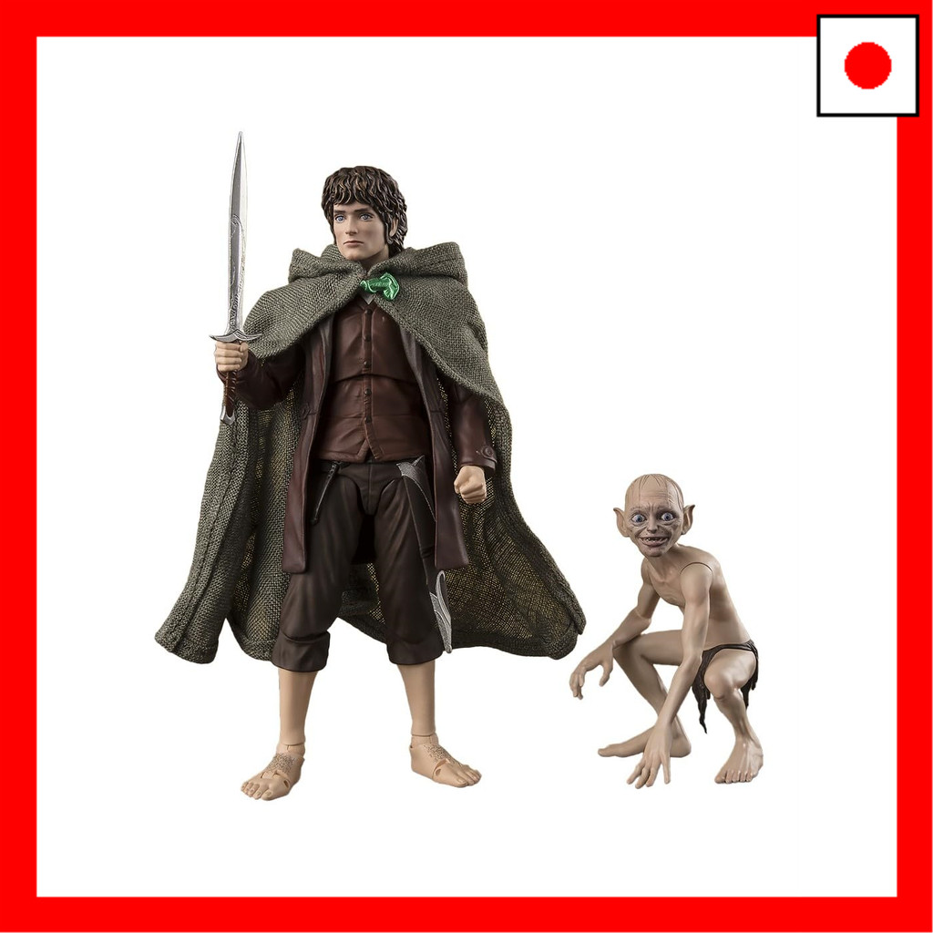 [Direct from JAPAN]TAMASHII NATIONS S.H.Figuarts Frodo Baggins & Gollum ...