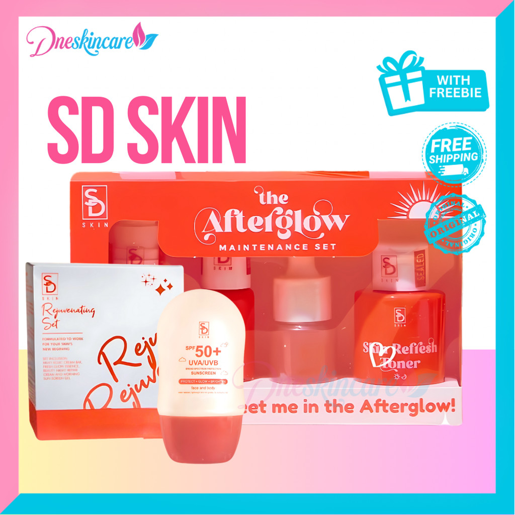 SD SKIN SUGAR DOLLS Rejuvenating Skincare Set After Glow Maintenance ...
