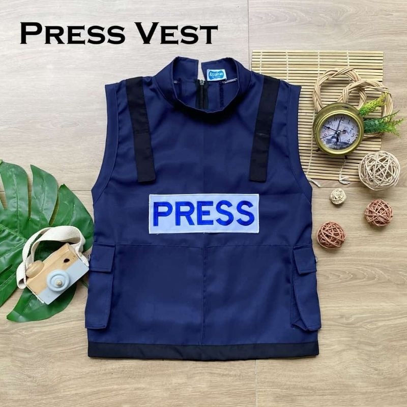 Children's press vest/children's journalist vest/children's and adult ...