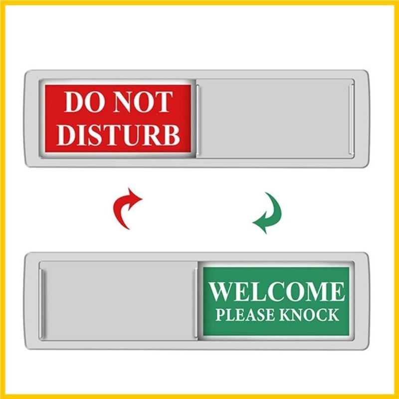 won Do Not Disturb Restroom Toilet Signs Vacant In Use Door for ...
