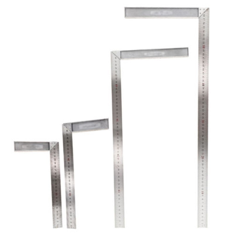 Multi Purpose Construction Carpenter Ruler L Shape Angle Square Ruler ...
