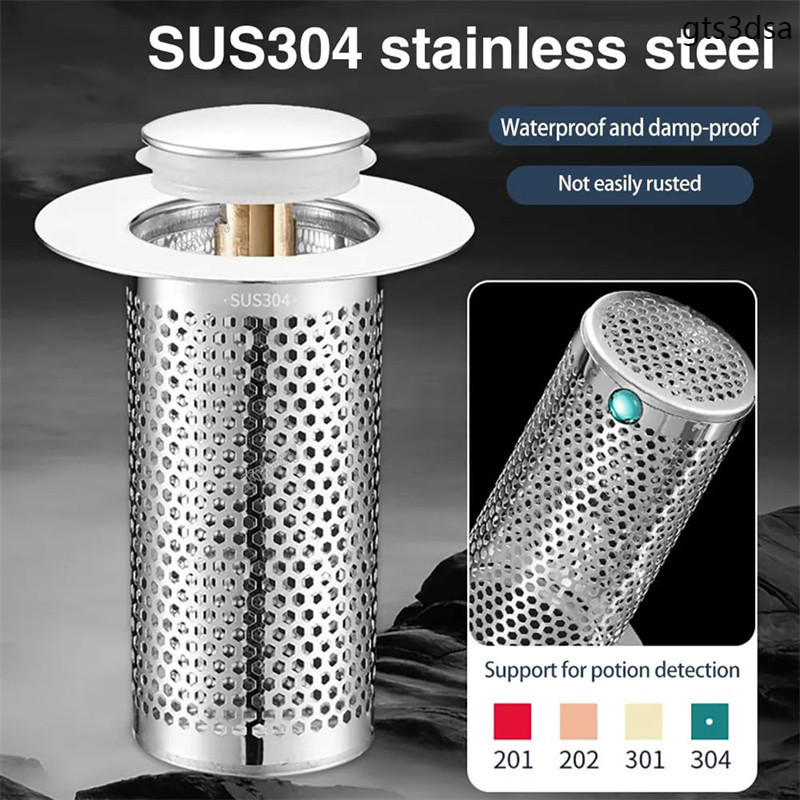Bathroom Kitchen universal Sink Plug Stopper Drain Strainer Pop-Up Wash ...