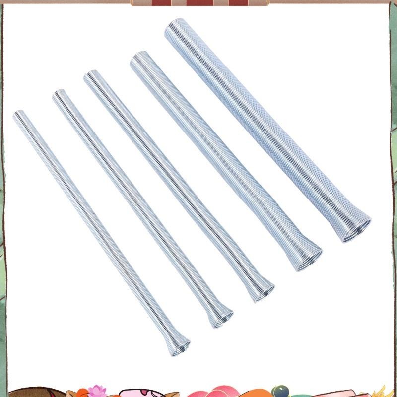 5pcs Spring Tube Bender 210mm Tension Spring Bender 1/4inch-5/8inch ...