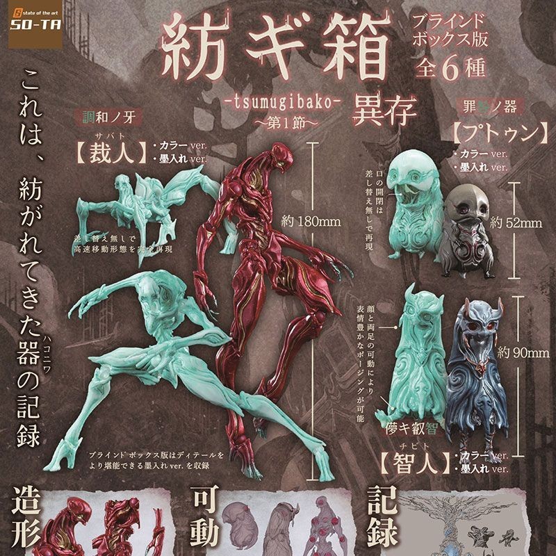 Spot Goods Japan SO-TA Spinning Box Section I Heterodeposit Red Cutting ...