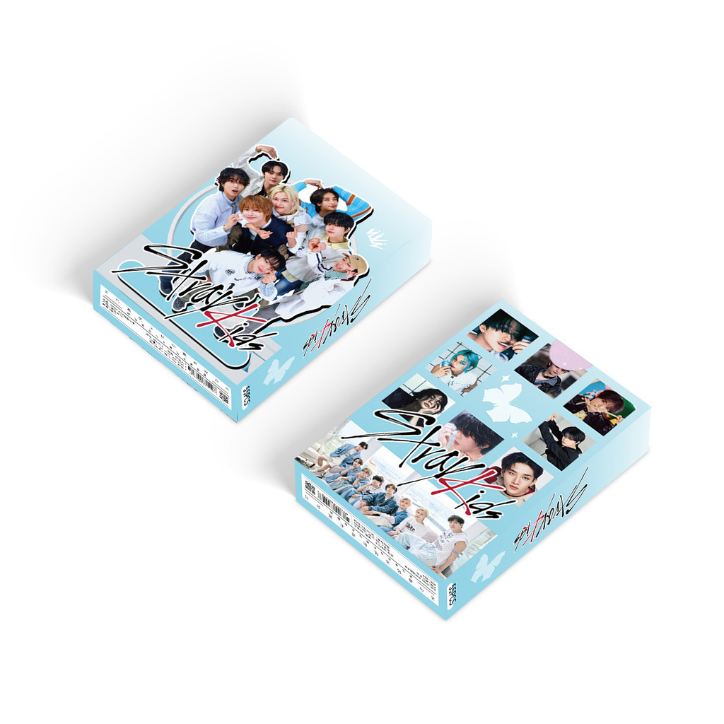50-124pcs STRAY KIDS ATE Holographic Laser Lomo cards Lose My Breath ...