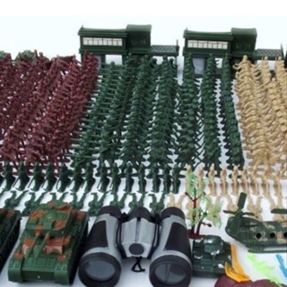 Classic World War II Soldier Big Set War Military Sand Table Children's ...