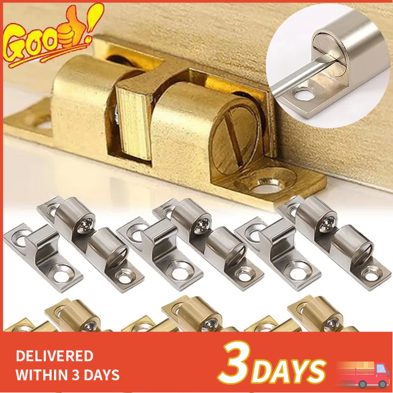 40/50/60mm Double Spring Steel Ball Catch Latch / Adjustable Tension ...