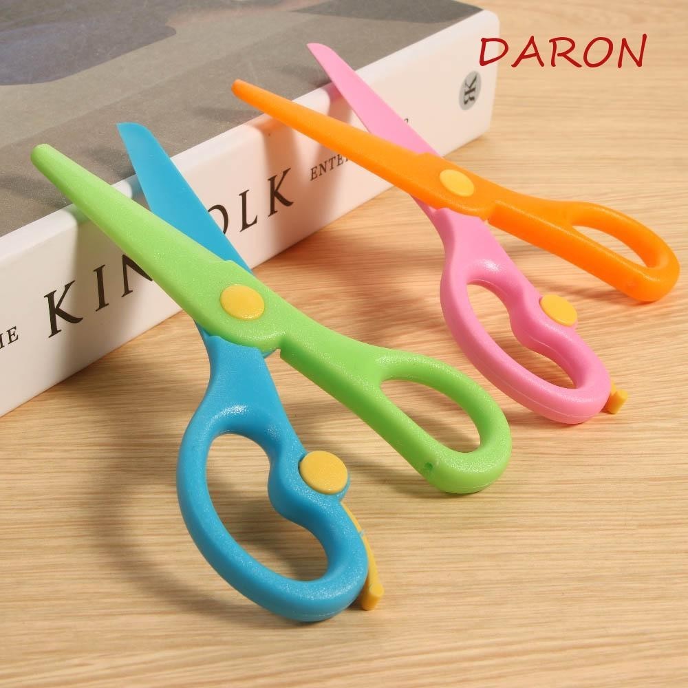 DARON Round Head Scissors School Supplies Safety Shear Album Scrapbook ...