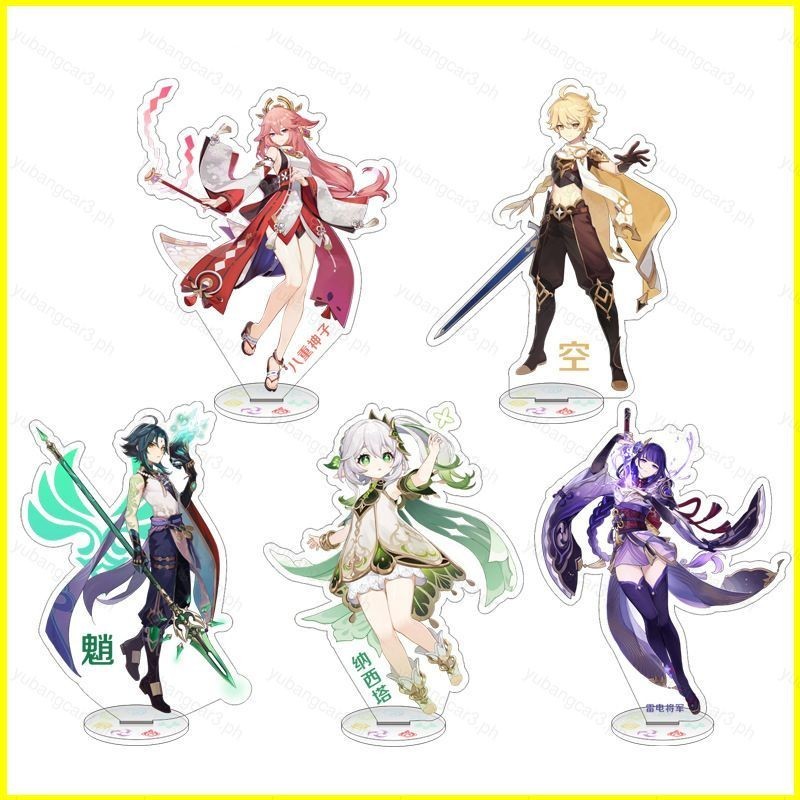 INS Genshin Impact Acrylic Standing Sign Game Peripherals Game Desktop ...